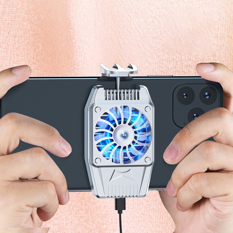 🔥 Portable Mobile phone cooler ultra quiet plug and play for 4inches to ...