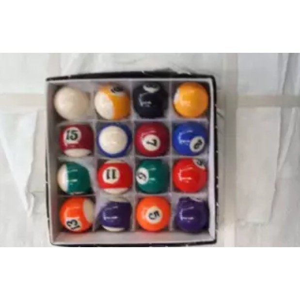 Billiard balls set 1 1/2 inches for mid sized or bantam tables | Lazada PH