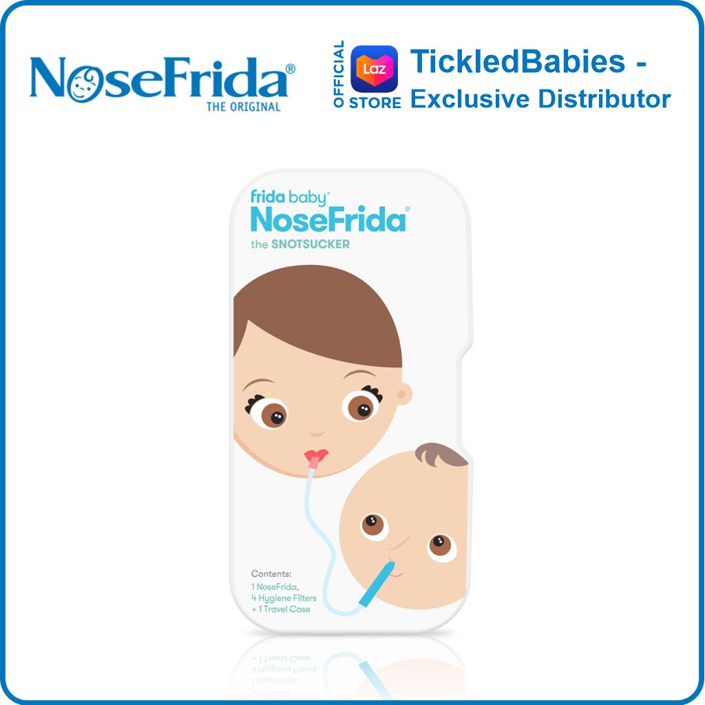 NoseFrida Nasal Aspirator - The Snotsucker w/ Travel Case - - -(nose ...
