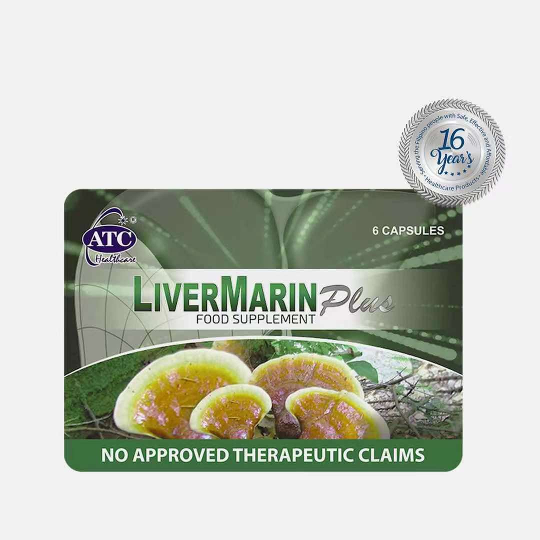 ATC LiverMarin Plus Food Supplement 1000mg (6's) | Lazada PH