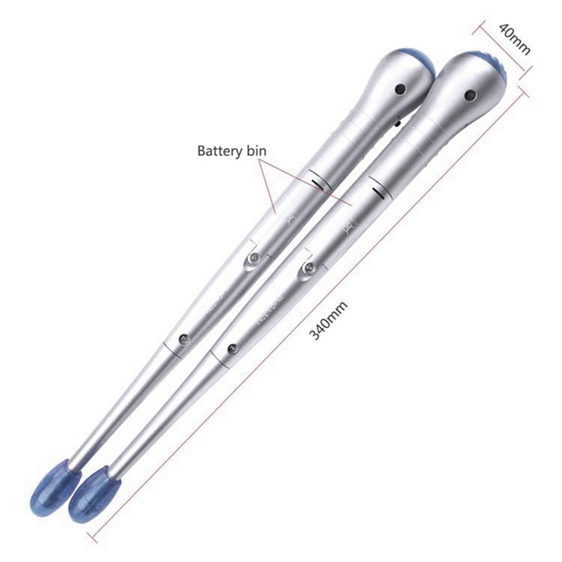 1 Pair Electronic Air Drum Rock Beat Rhythm Stick Percussion Instrument ...