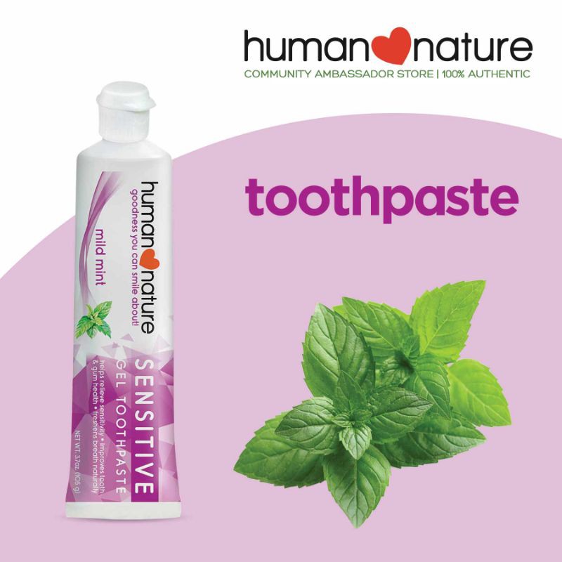 Human Nature Natural Toothpaste | Lazada PH