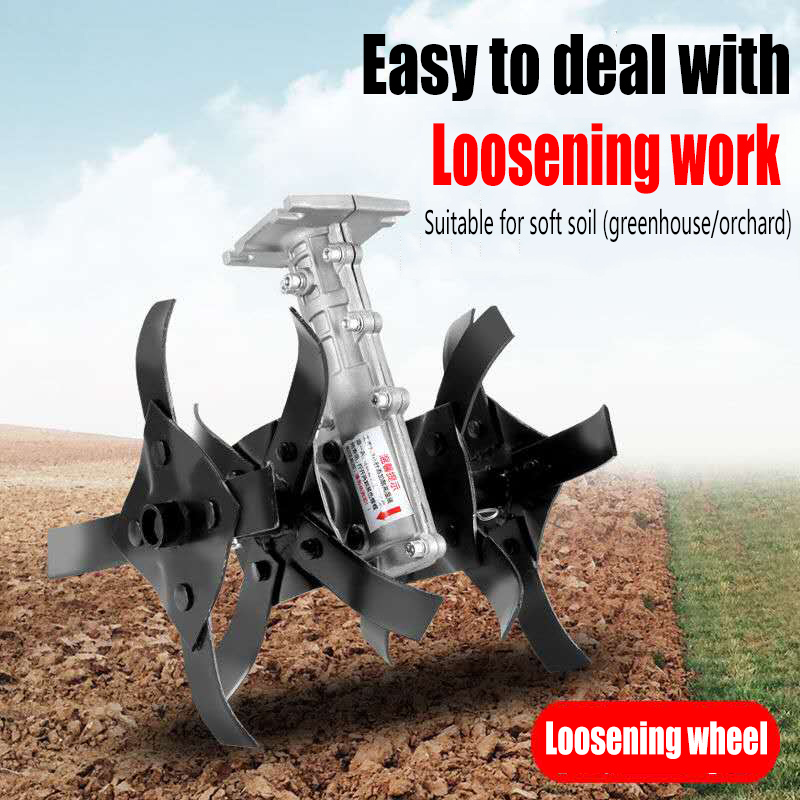Lawn mower weeding wheel brush cutter hoe weeder cultivator tiller ...