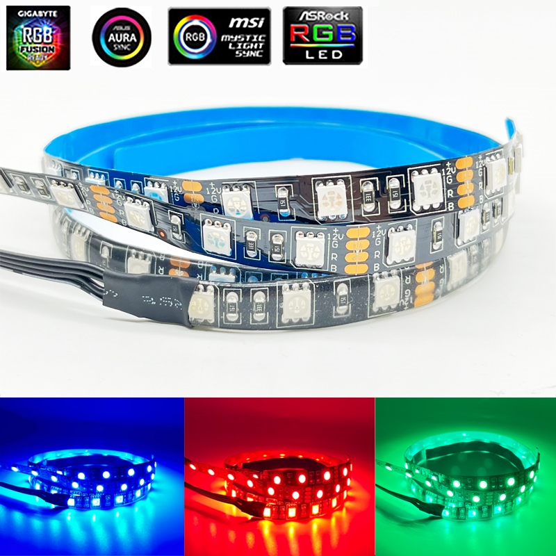 RGB Gaming 5050 LED Strip Light RGB Branch line For 12V Aura Sync ...