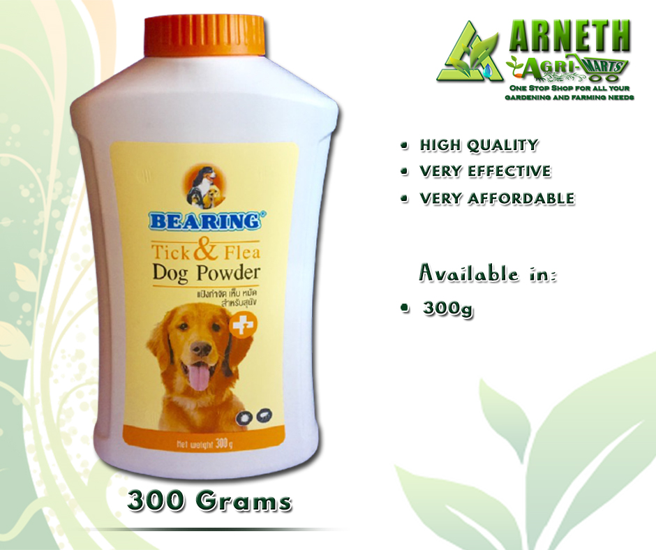 BEARING TICK AND FLEA DOG POWDER (300G) | Lazada PH