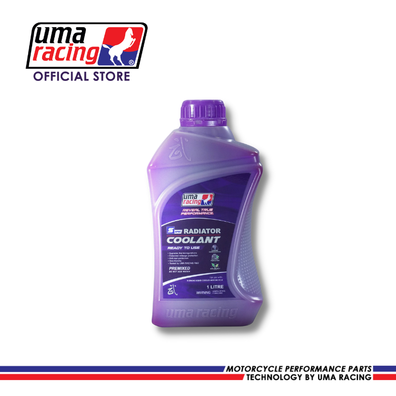 UMA Racing Radiator Coolant 1L (40:60 Pre-mixed) for 4-Stroke Liquid ...