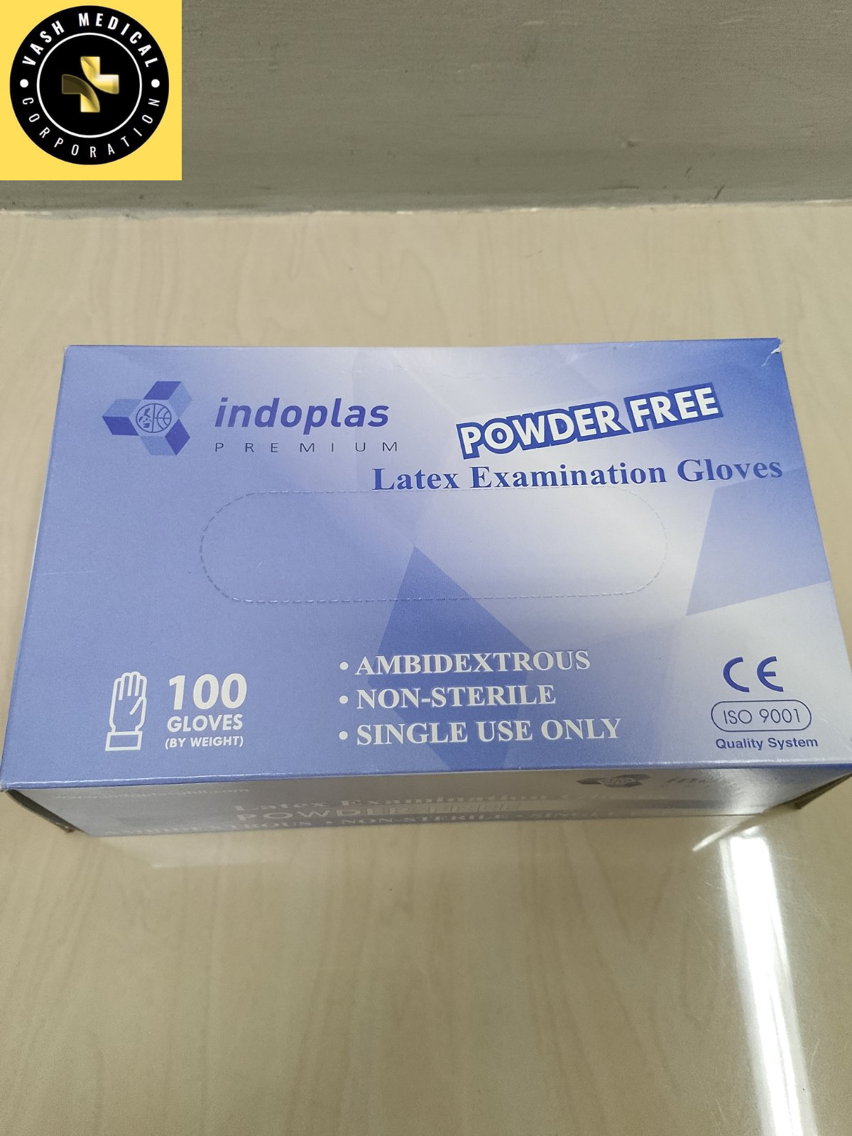 Indoplas Latex Examination Gloves Disposable Clear Gloves | Lazada PH