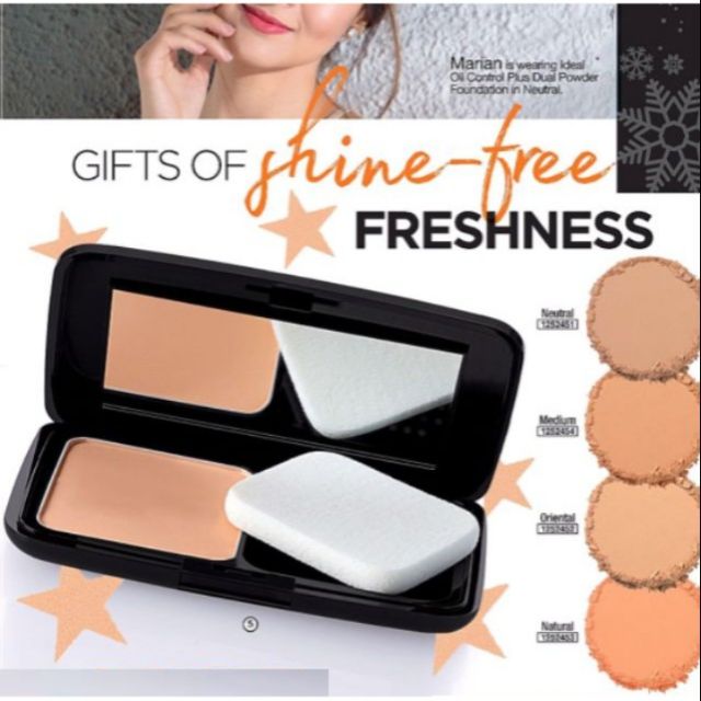 Avon True Color Oil Control Plus Dual Powder Foundation | Lazada PH