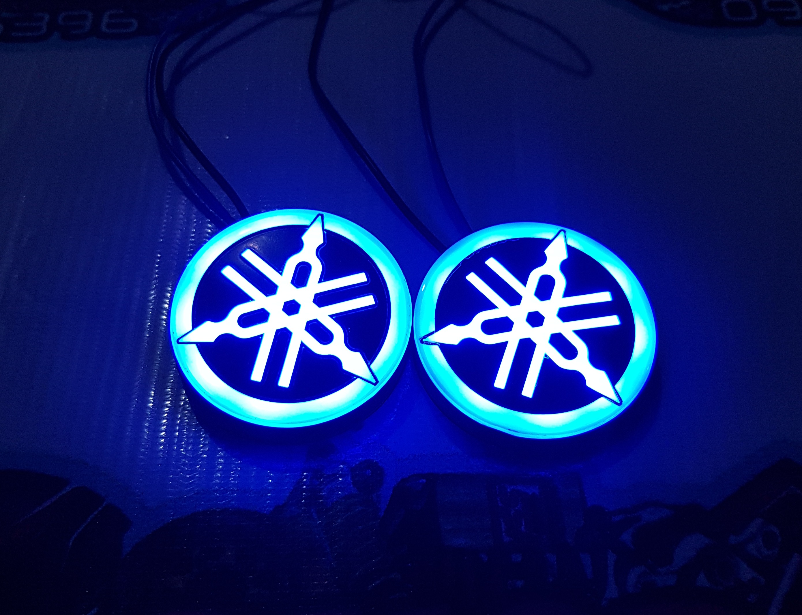 YAMAHA LOGO EMBLEM (LED) | Lazada PH