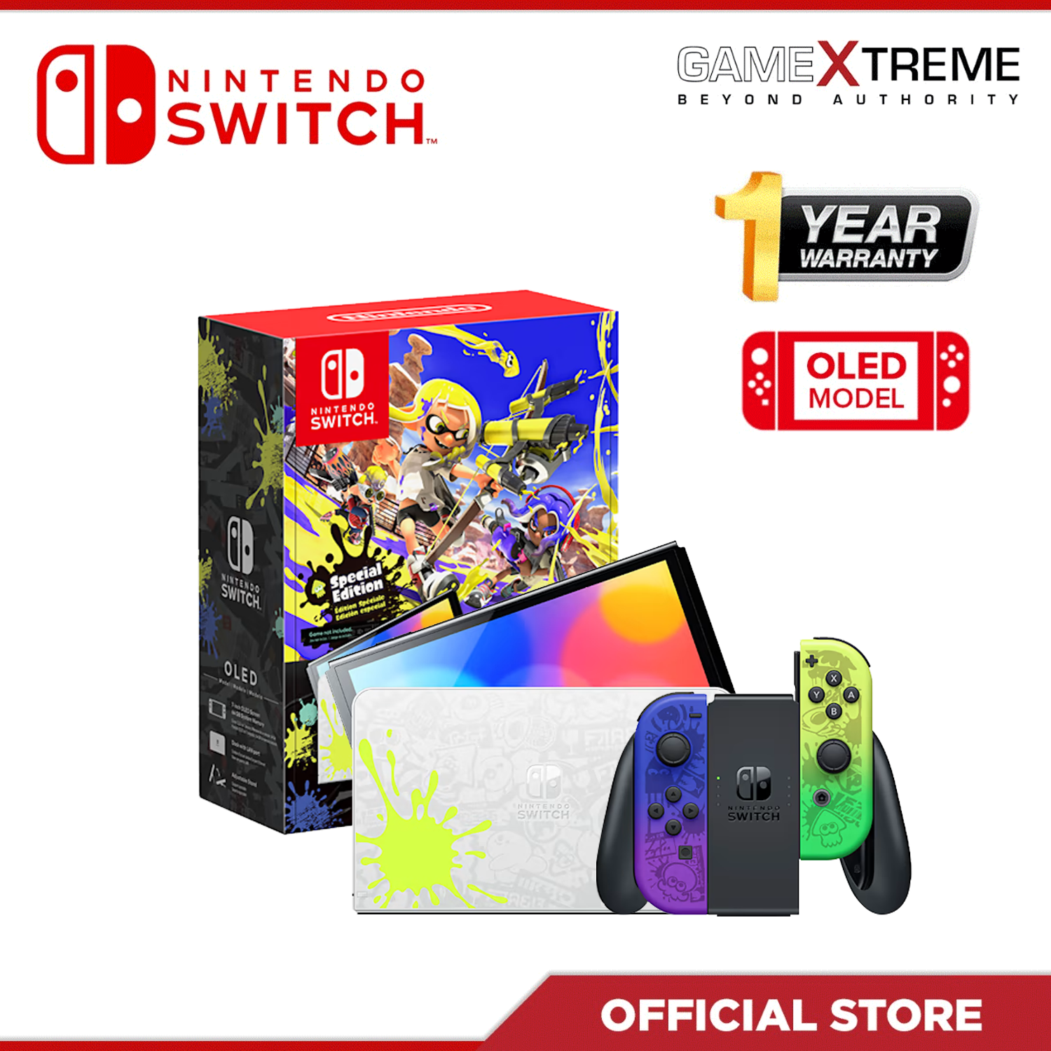 Nintendo Switch Oled Console Splatoon 3 Edition [Asian] | Lazada PH