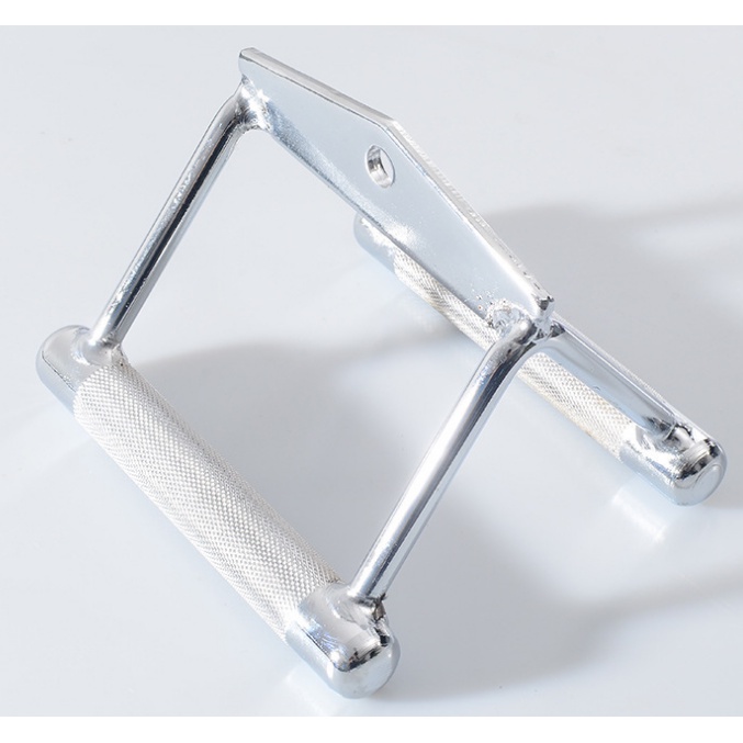 Heavy Duty Metal Double D Bar Row Handle Cable Attachment For Home Gym ...