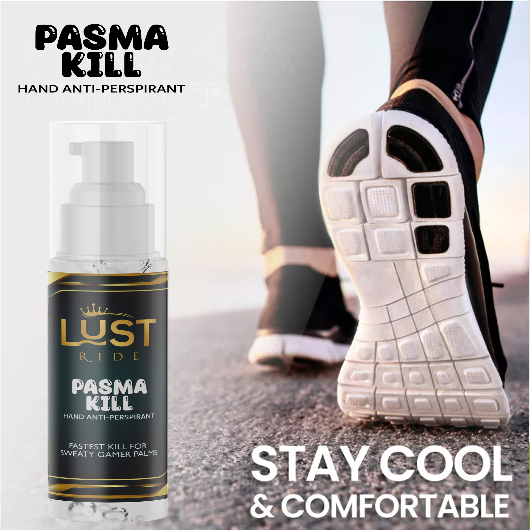 NEW LUST RIDE PASMA GONE PASMA KILL PASMA KILLER {Antiperspirant fresh ...