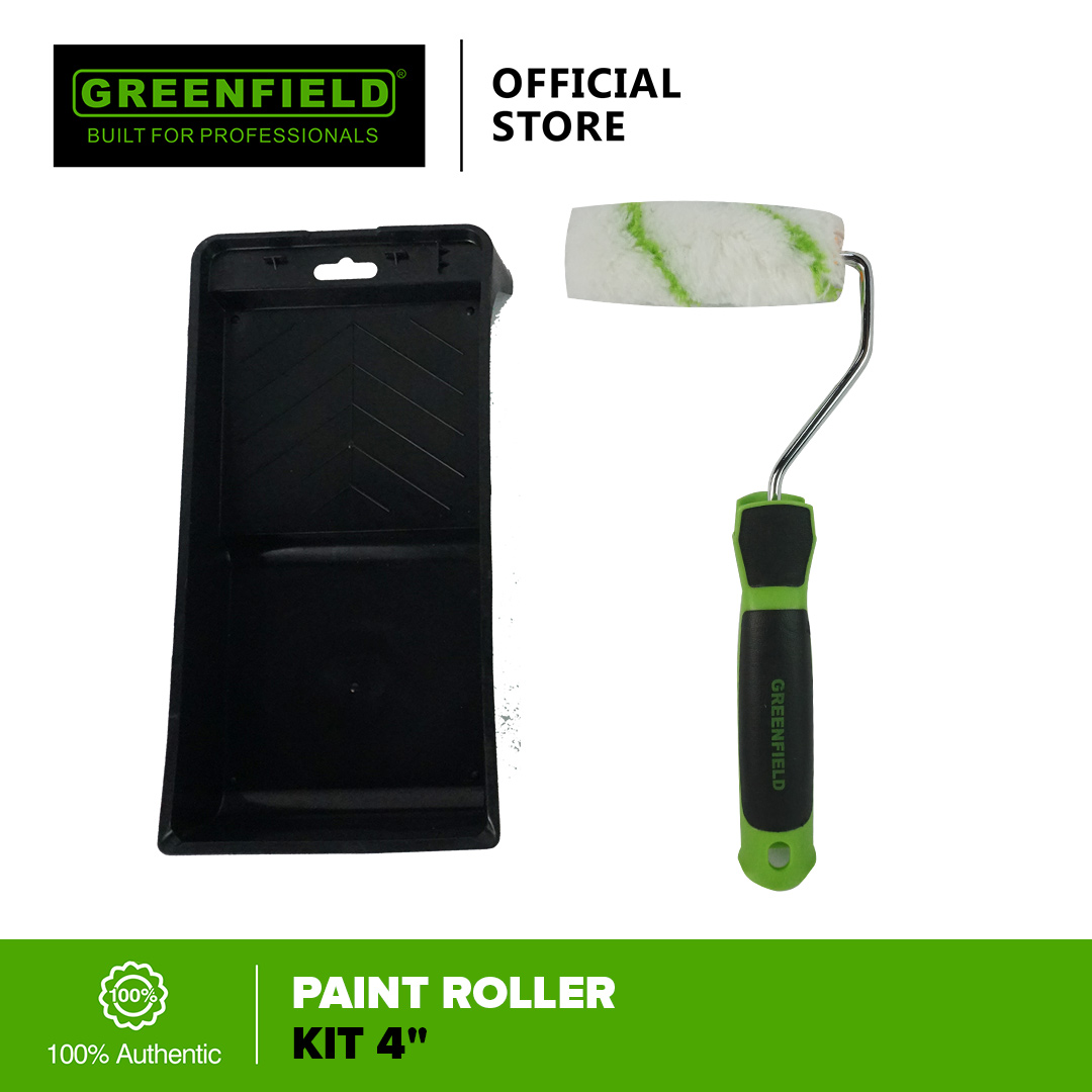 Greenfield Paint Roller Kit 4" | Lazada PH