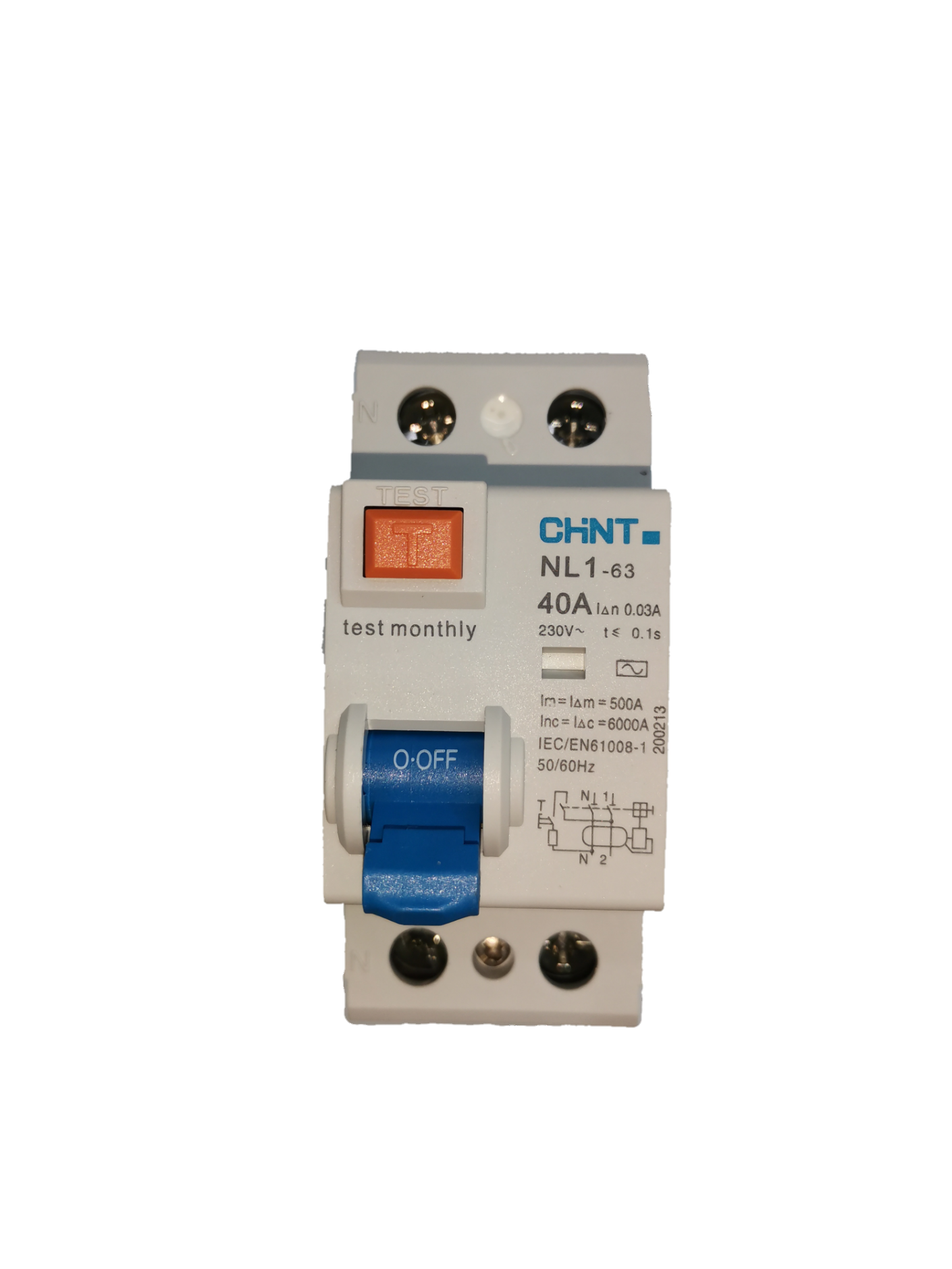 40A 1P +E 2Pole 30ma RCCB ( CHINT), Circuit Breakers ELCB, RCB RCBO ...