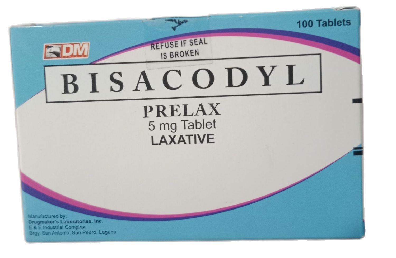 Prelax 5mg Generic of Dulcolax 20 tablets only | Lazada PH