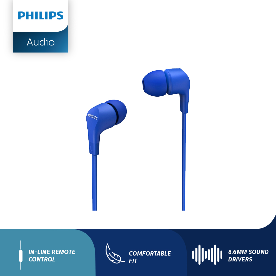 Philips TAE1105 In-Ear Wired Headphones | Lazada PH