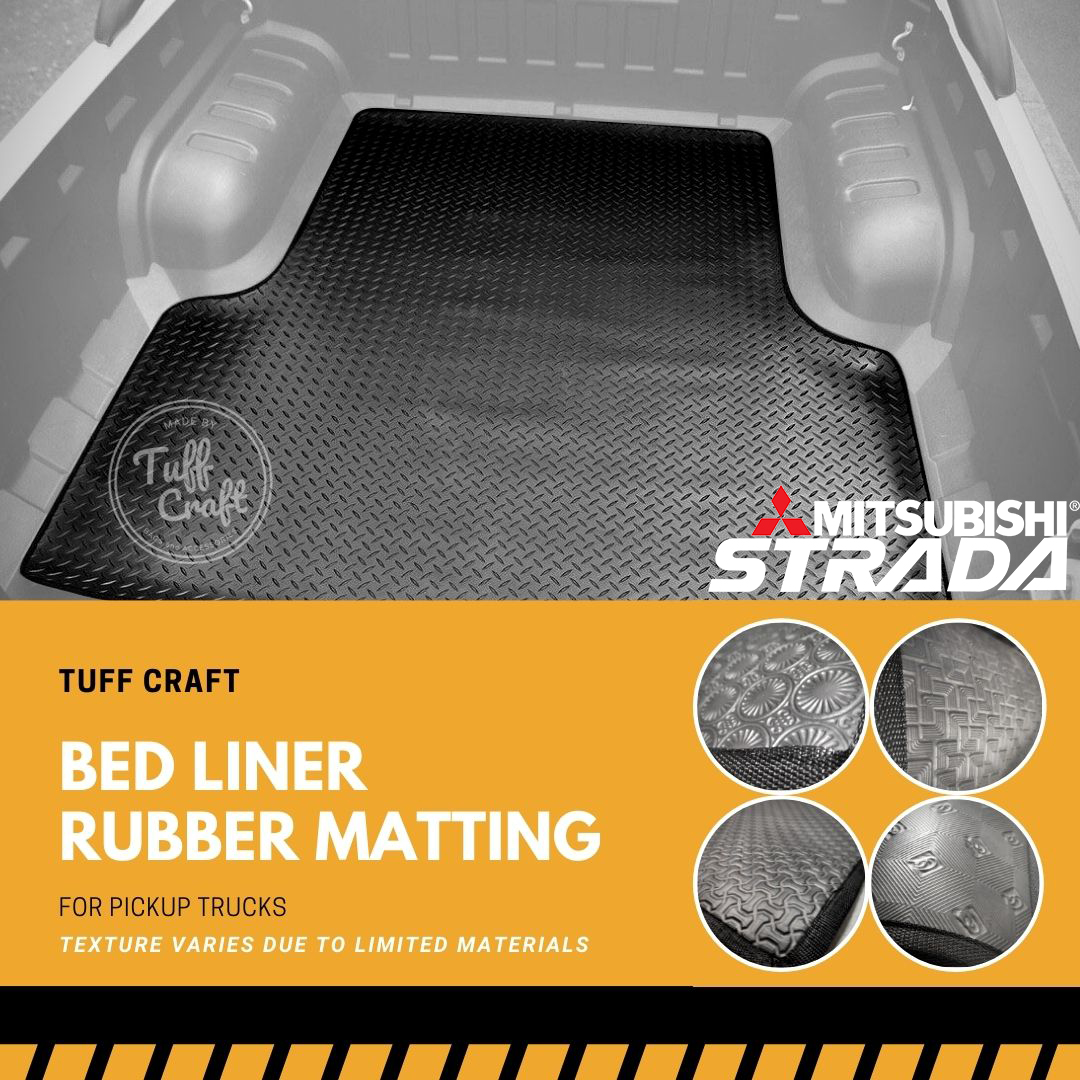 Pickup Trucks Rubber Matting Bed Liner Mitsubishi Strada *Please Check ...