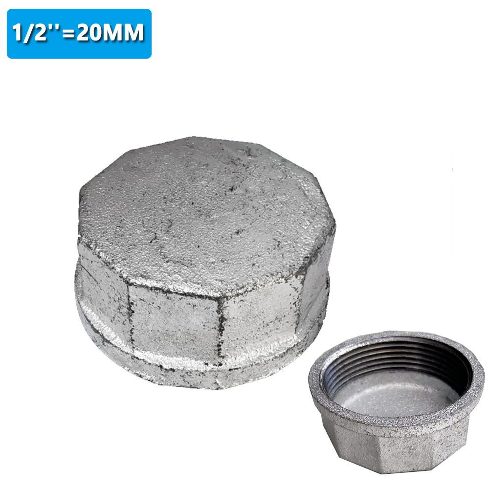 Tube Cap Gi Fittings Galvanized Iron Cap 1/4" , 1/2" , 3/4" | Lazada PH