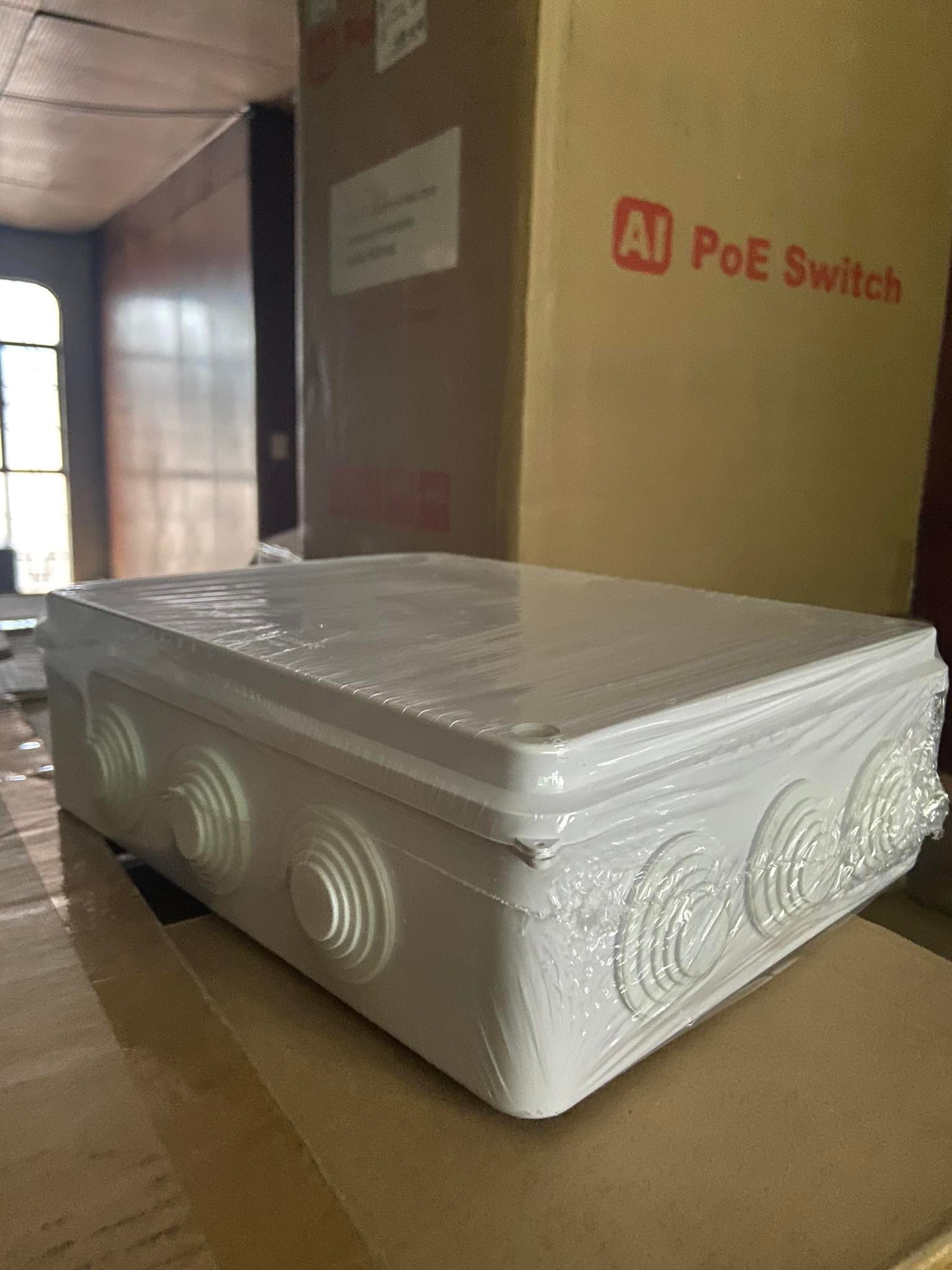 WHITE CCTV Weatherproof Outdoor Camera Junction Box Enclosure IP65 ...