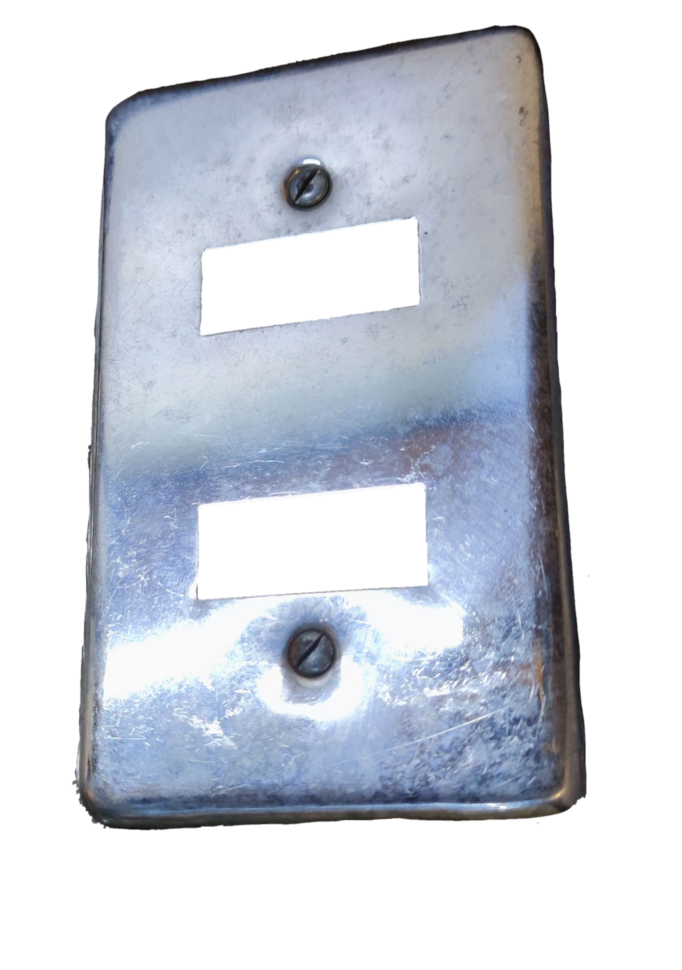 2 Gang Metal Plate Cover for Classic Type Wiring Devices ( Amco ...