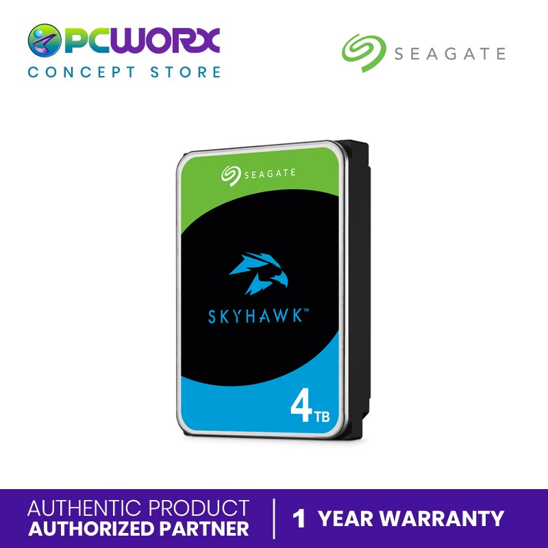 Seagate ST4000VX016 4TB SkyHawk 5400RPM 3.5 | Internal Hard Drive | HDD ...