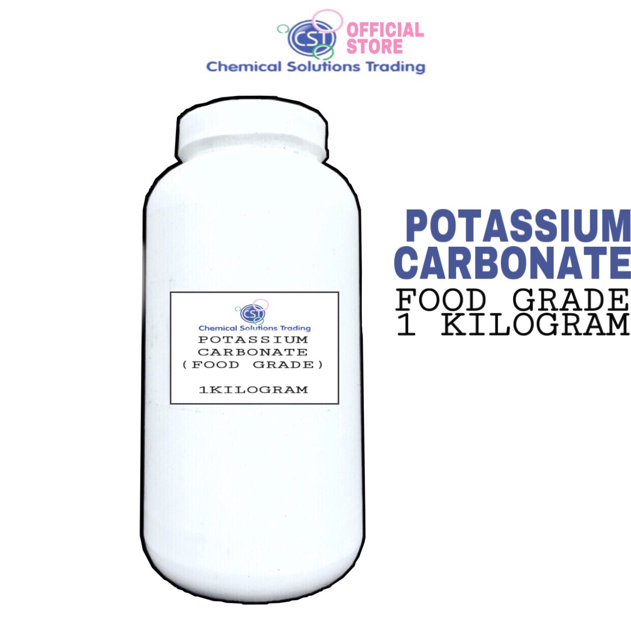 Potassium Carbonate Food Grade 1Kg Bottle | Lazada PH