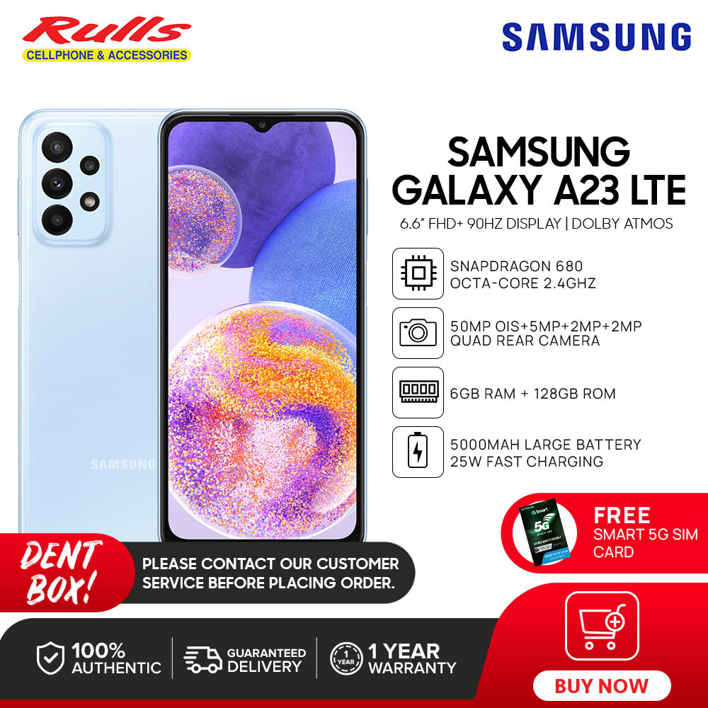 Samsung Galaxy A23 4G LTE Cellphone | 6GB RAM+128GB ROM | Qualcomm ...