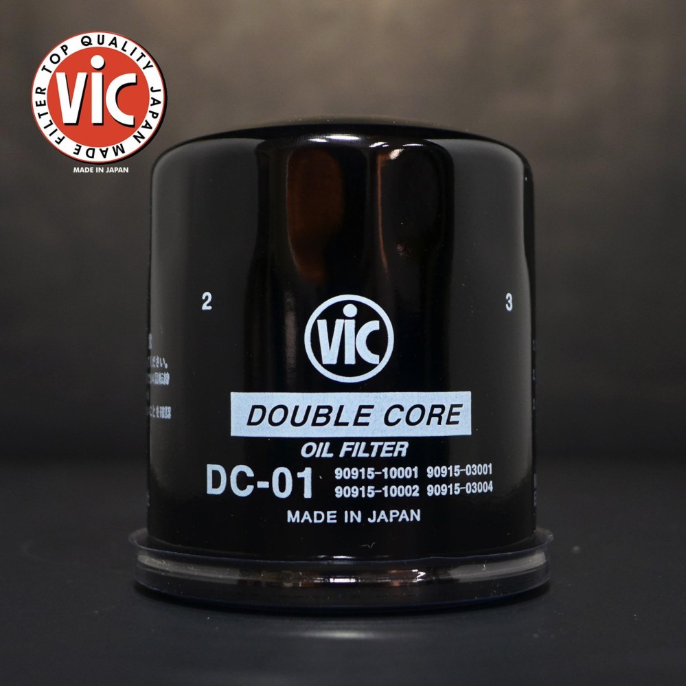 VIC Double Core Oil Filter DC-01 | Lazada PH