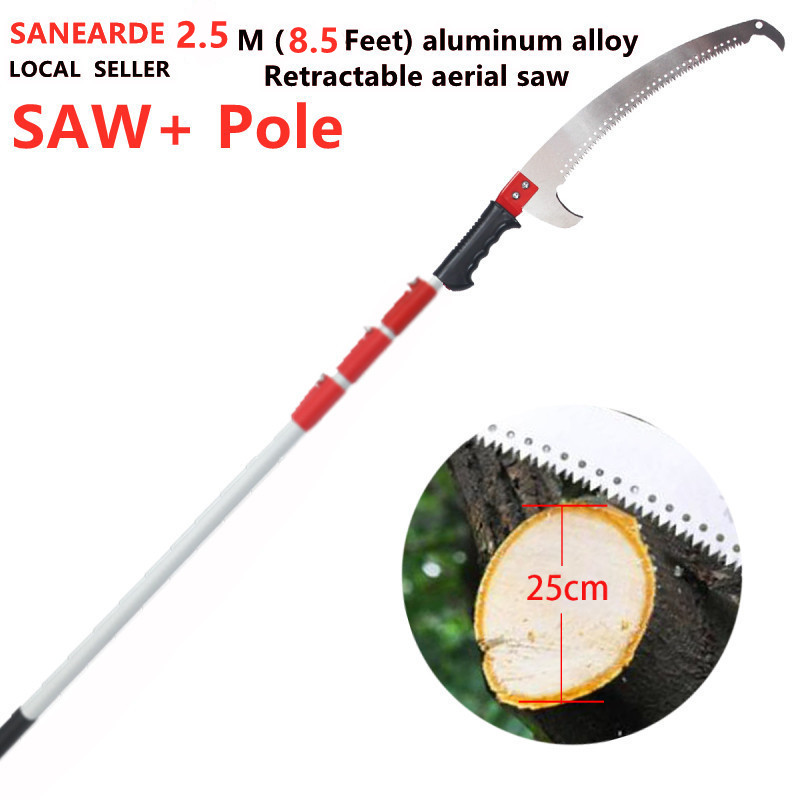 Yoqu High Tree Branch Cutter with Pole Telescopic Pruner Long Handle ...