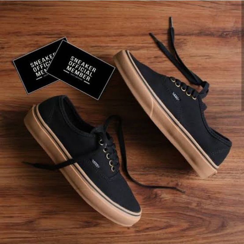 zjHITAM Vans Shoes/Men's Shoes/Men's Vans/Black Brown Vans/Strap Vans ...
