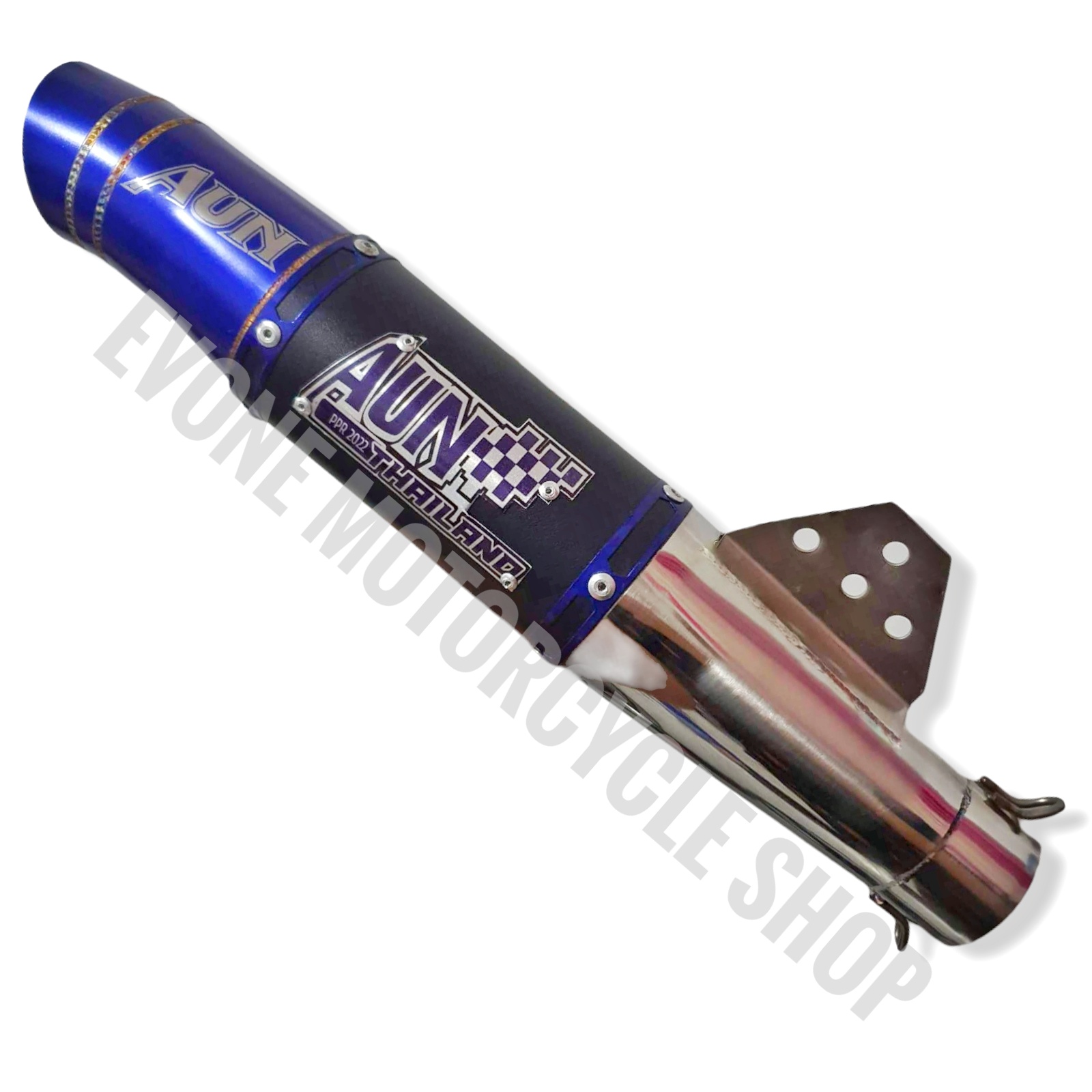 AUN WORM TYPE Canister Only Motorcycle Exhaust Muffler Pipes 51mm ...