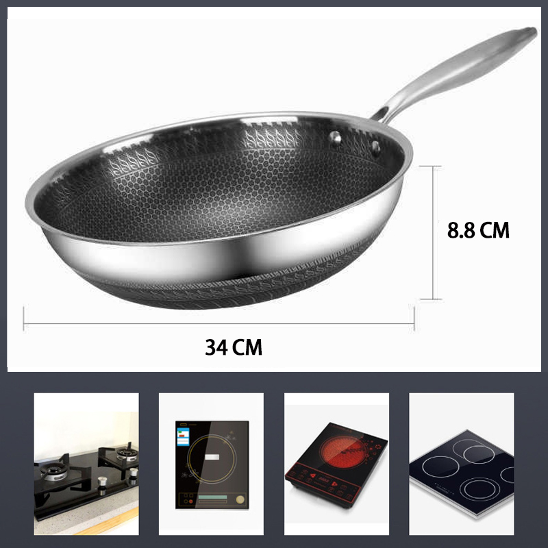 non stick wok with cover carbon steel wok pan non stick wok pan with ...