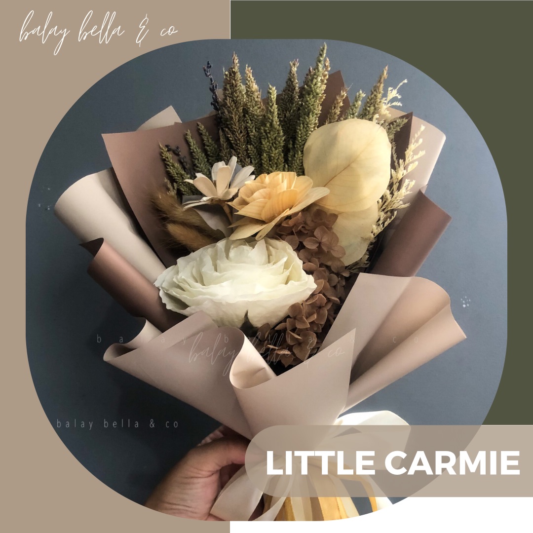 LITLE CARMIE - Small Rustic Dried Flower Bouquet | Lazada PH