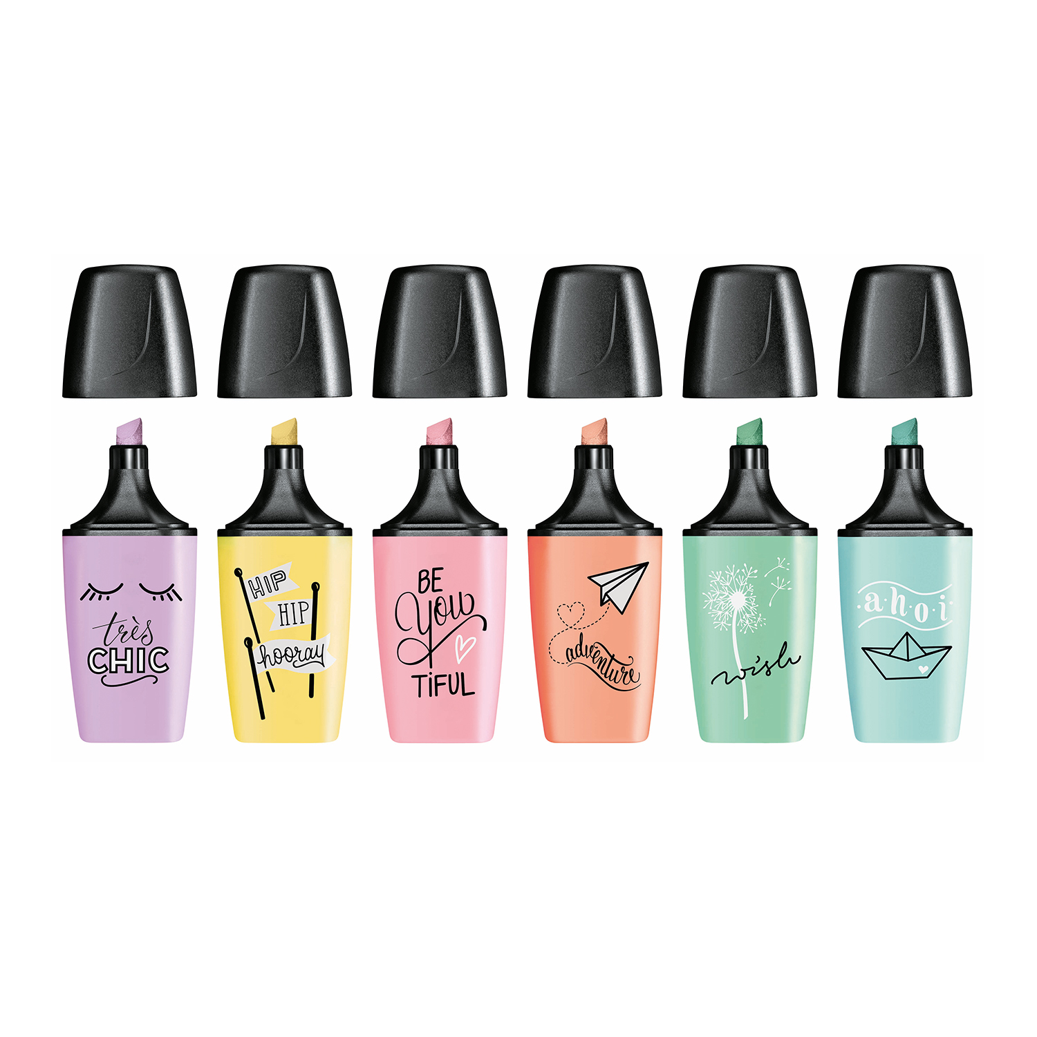 STABILO BOSS Mini Pastel love Highlighter Pen Limited Edition Marker ...