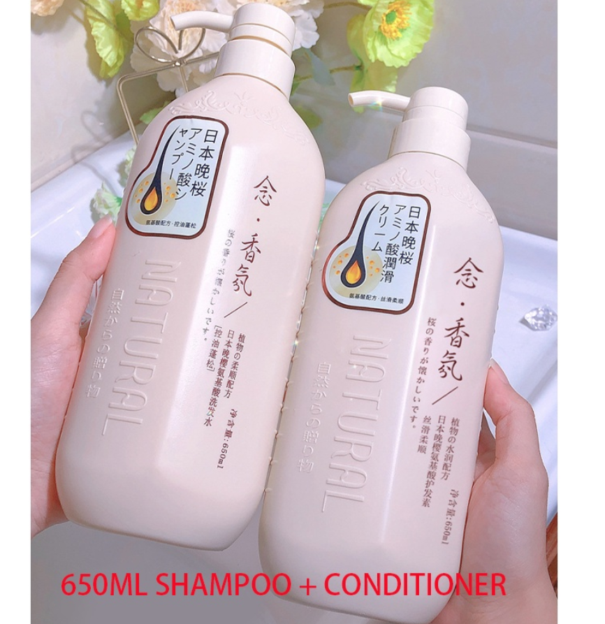 SAKURA PERFUME SHAMPOO CONDITIONER OKANEN set Hair care Hair treatment ...
