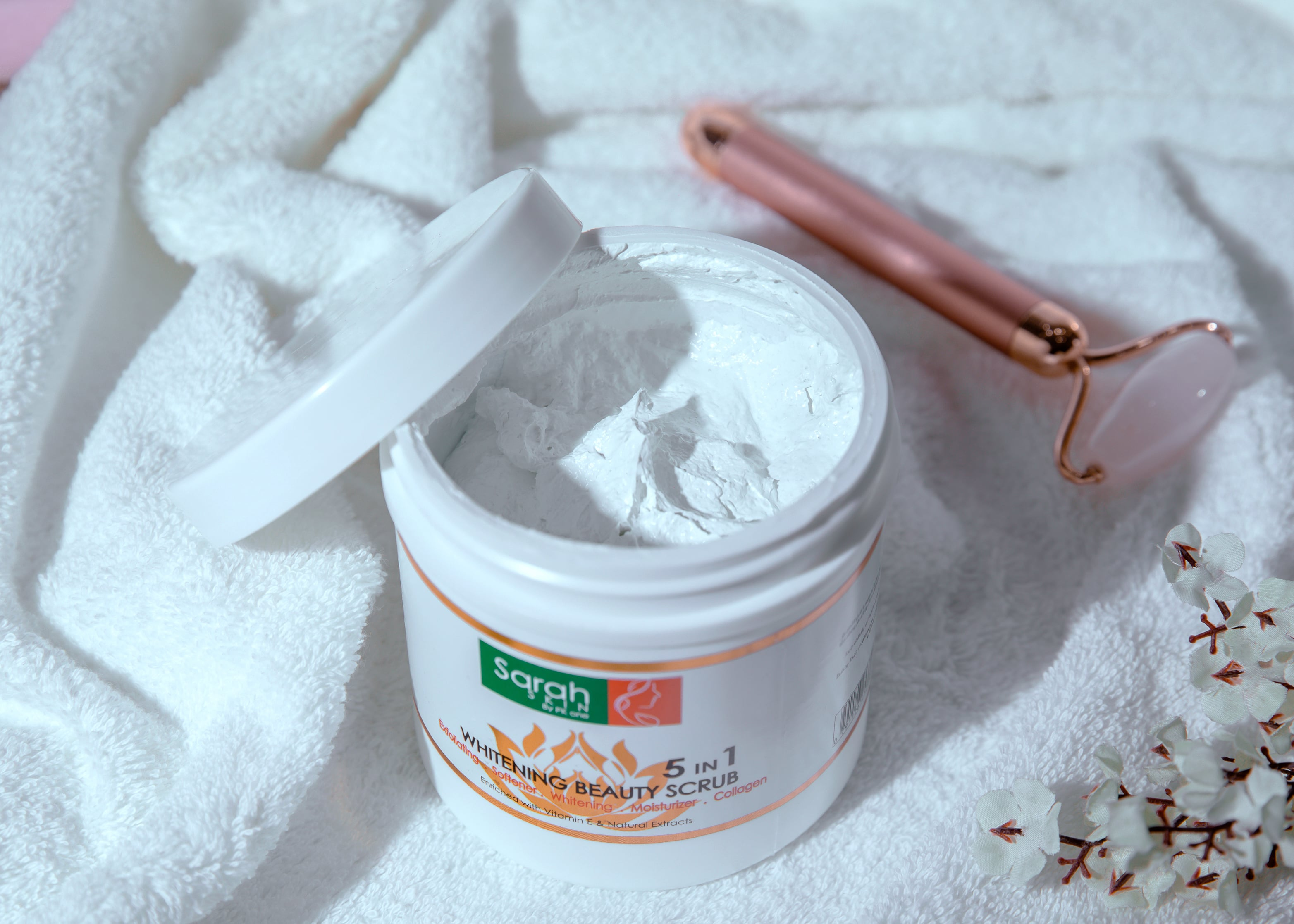 WHITENING BEAUTY SCRUB SARAH SKIN 5in1 Anti-Aging, Moisturizing ...