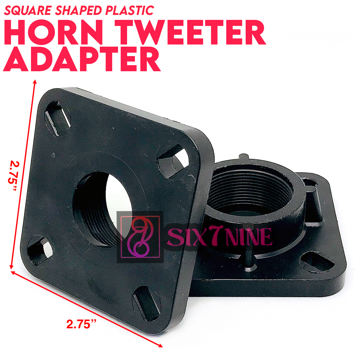 LATEST Square Plastic Horn Tweeter Adapter Adaptor Heavy Duty | Lazada PH