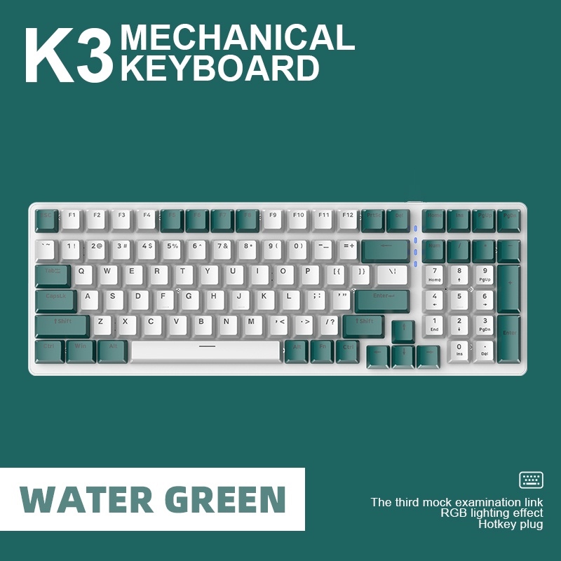 CPSTECH Shimmer Mechanical Keyboard Keys Type-C With Numpad | Lazada PH