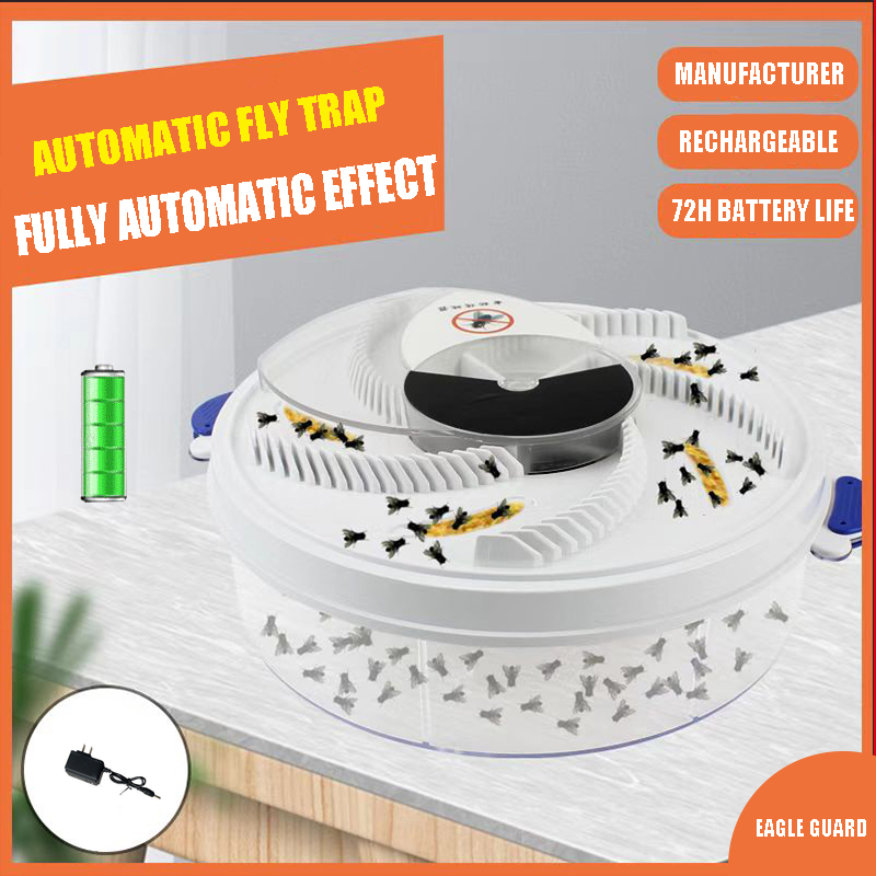 [Hot Sale] New USB Electric Fly Trap Automatic Effective Fly Trap ...