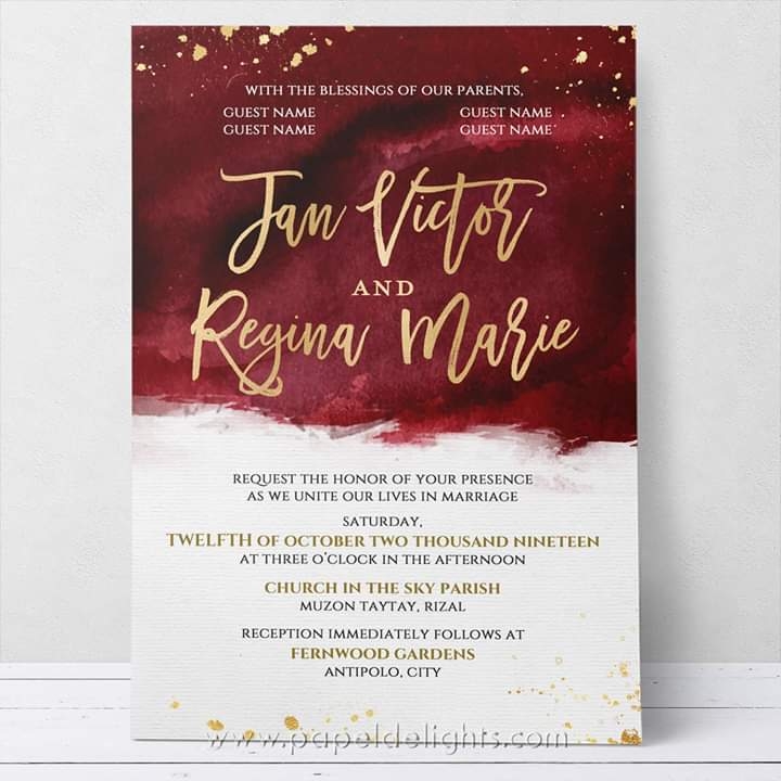 15PCS 5R Invitation Card | Lazada PH