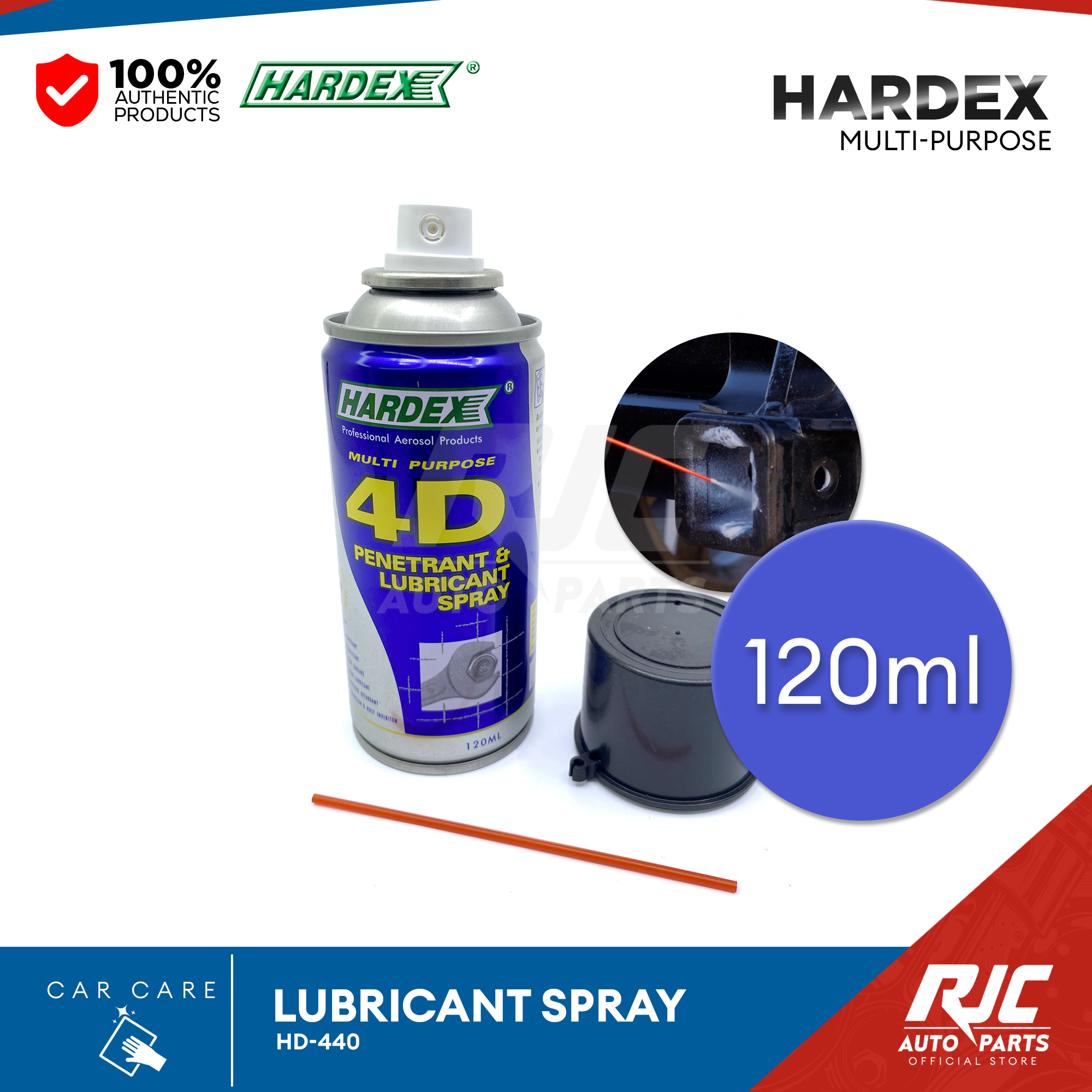 Hardex 4D Penetrant And Lubricant Spray HD-440 400ml 1pc | Lazada PH