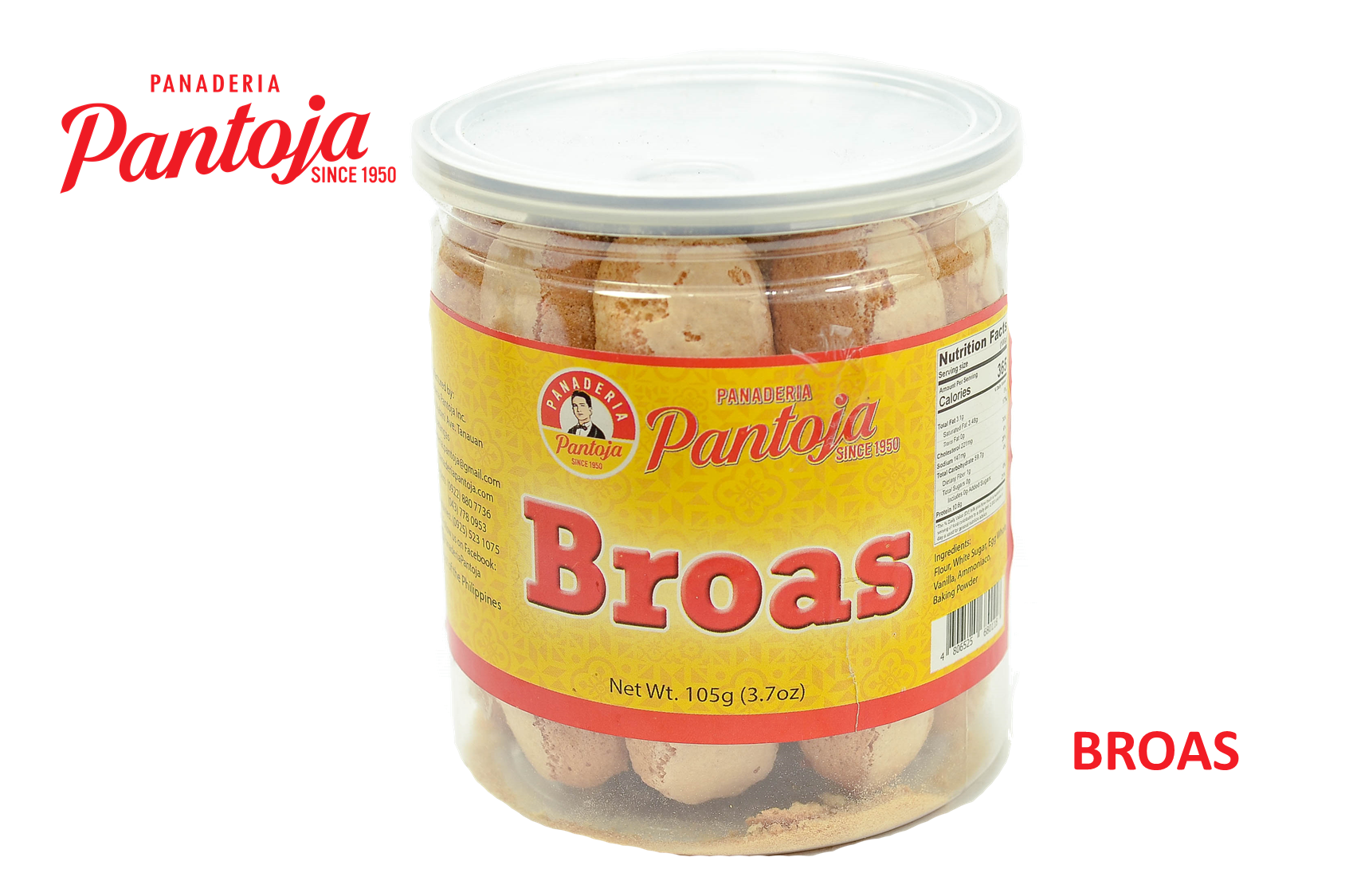 Pantoja Broas in Canister | Lazada PH