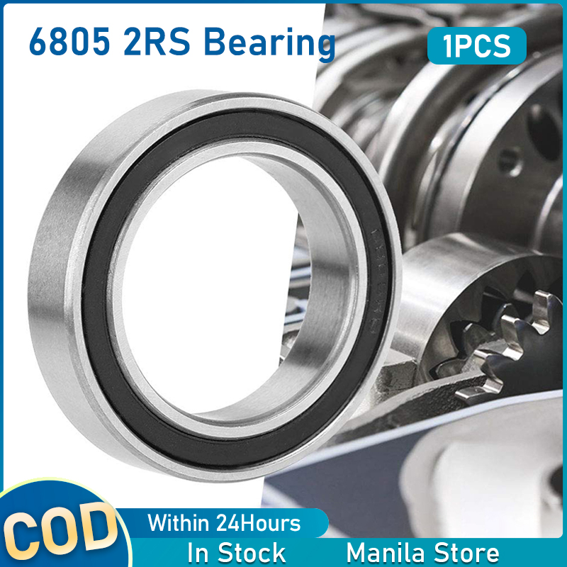 6805-2RS Double Rubber Seal Bearings 25x37x7mm Metric Thin Section ...