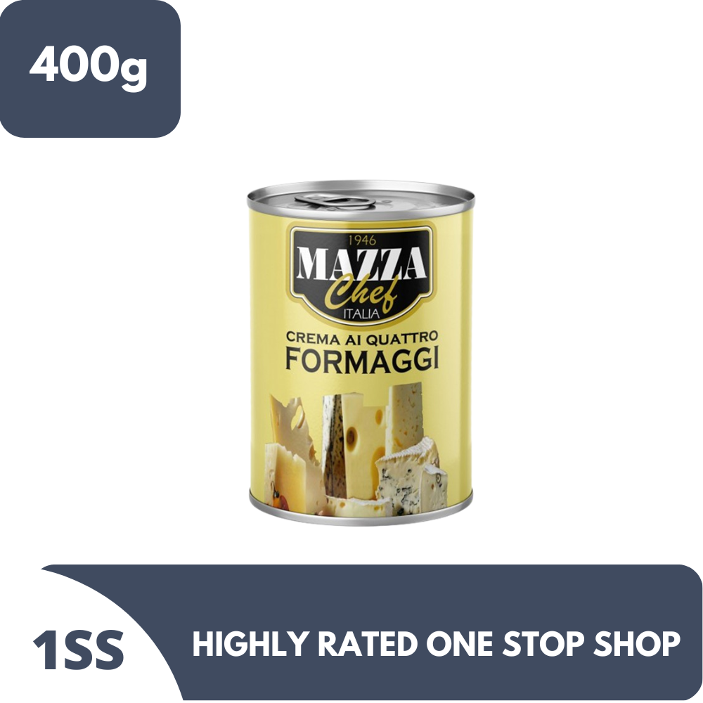 Mazza Chef Italia Crema Ai Quattro Formaggi 400g | Lazada PH