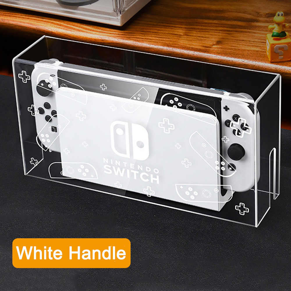 Acrylic Dust Cover Nintendo Switch OLED Transparent Color Dustproof ...