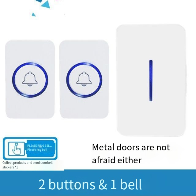 Wireless doorbell waterproof 300M range door bell home 61 chimes door ...