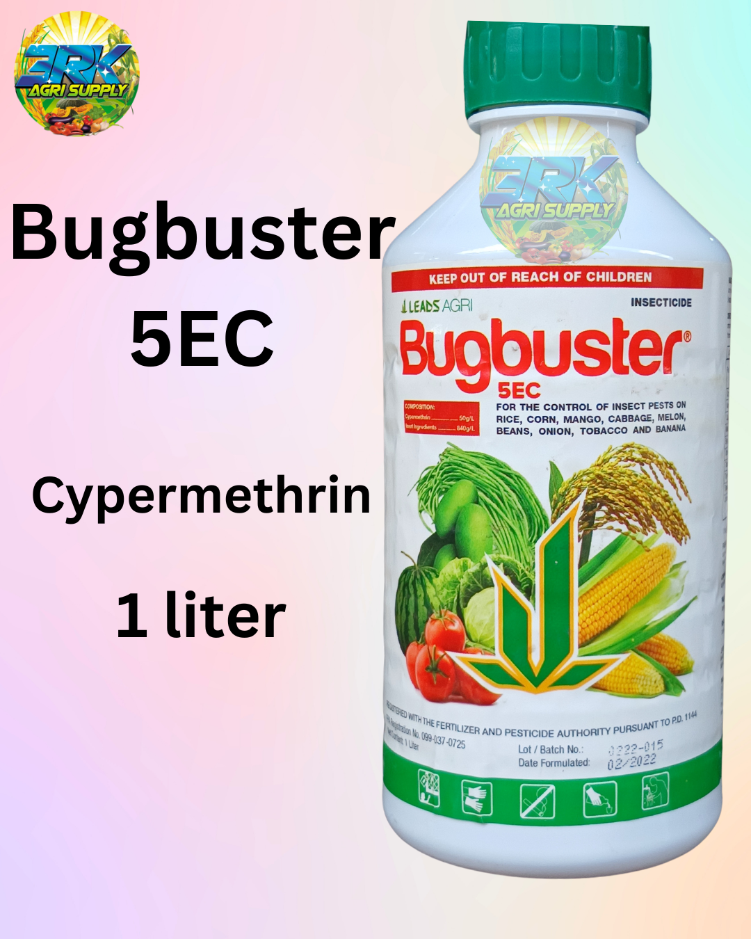 Bugbuster 5 EC cypermethrin Insecticide 1Liter | Lazada PH
