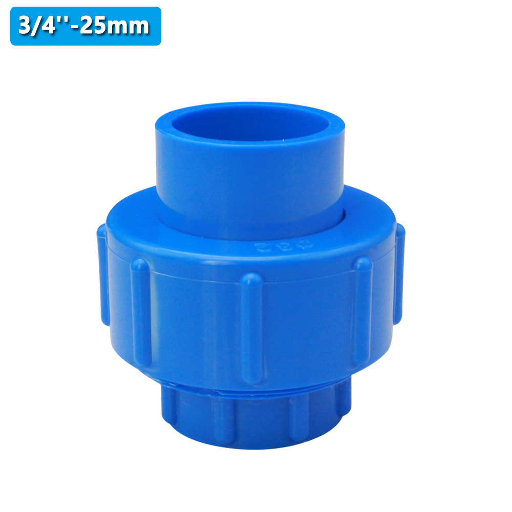 1/2inch To 1inch Pvc Union Patente/Blue Pvc Water Pipeline Fittings ...