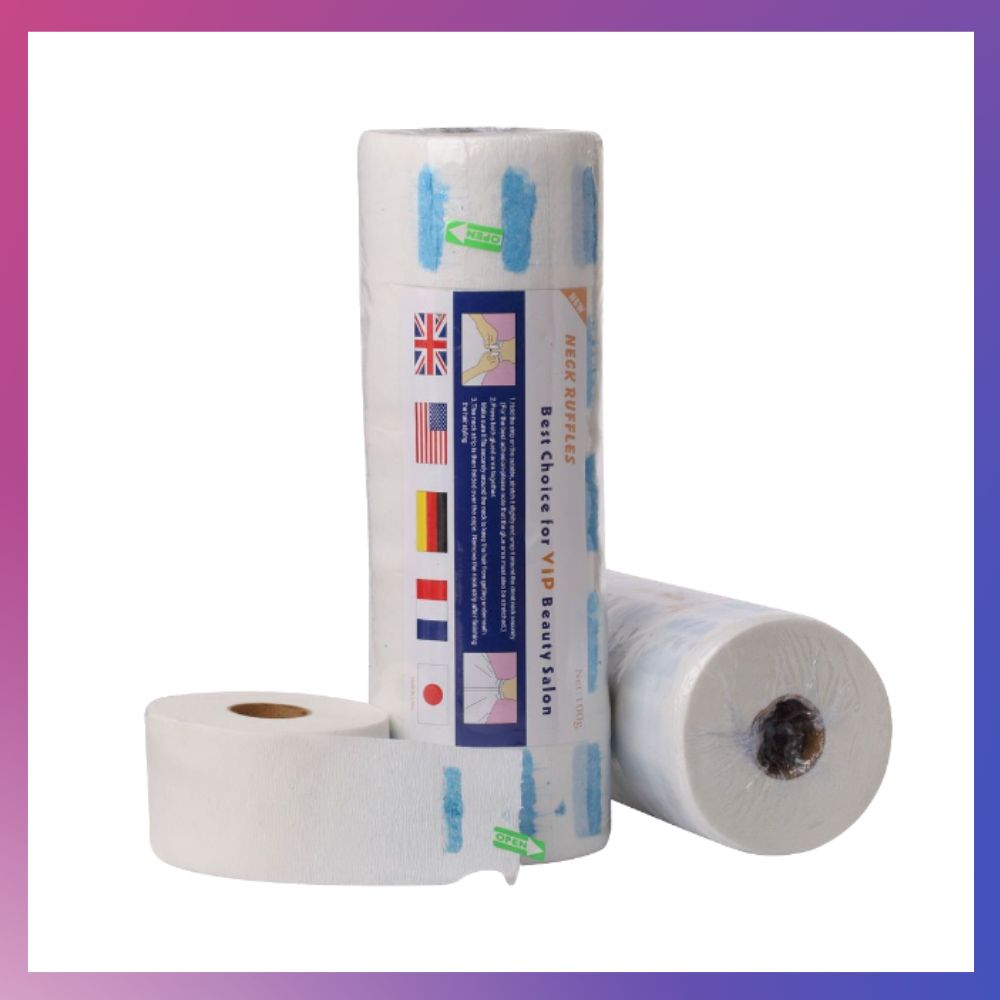 R&Y | 【New Stock】5 Rolls Neck Tissue Roll For Salon/ Barbers Use ...