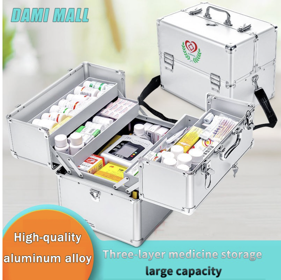 Aluminum Alloy Medicine Box Household Medicine Cabinet Aluminum Alloy ...